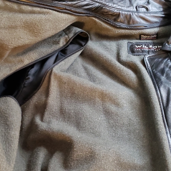 Wilsons Leather | Jackets & Coats | Handsome Wilsons Leather Thinsulate ...